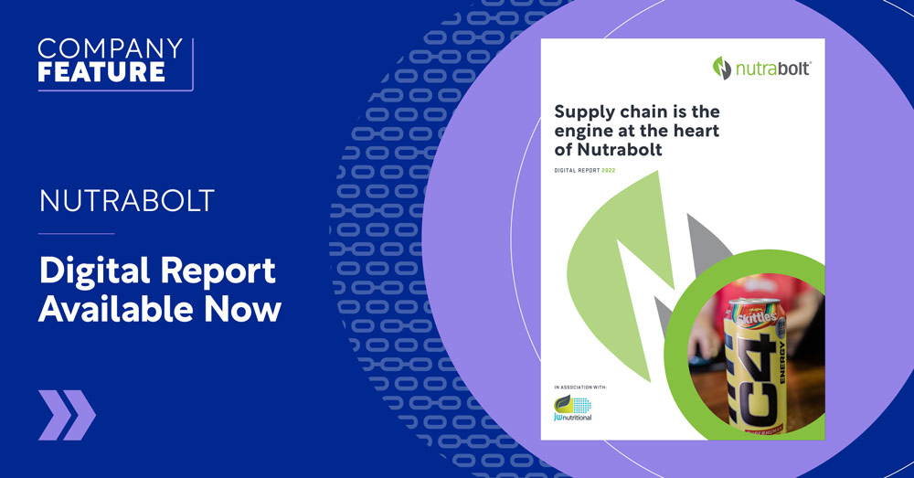 Supply chain is the engine of Nutrabolt - JW Nutritional, LLC